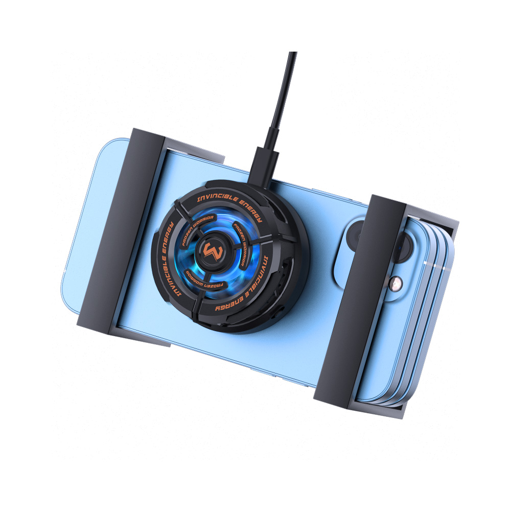 فروشگاه اینترنتی اوید. فن خنک کننده و وایرلس شارژر 20w ممو مدل CX02 جدید 2024